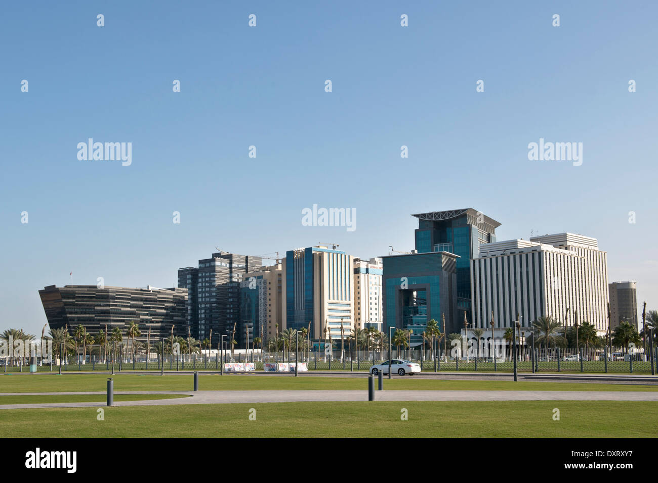 Qatar, Doha, Buildings Stock Photo - Alamy