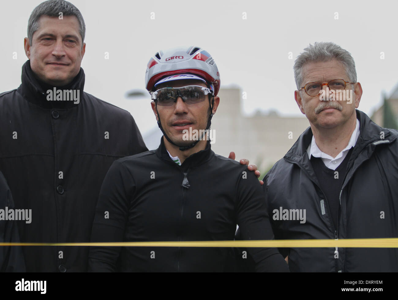 Barcelona, Spain. 30th Mar, 2014. Joaquim Purito Rodriguez with ...