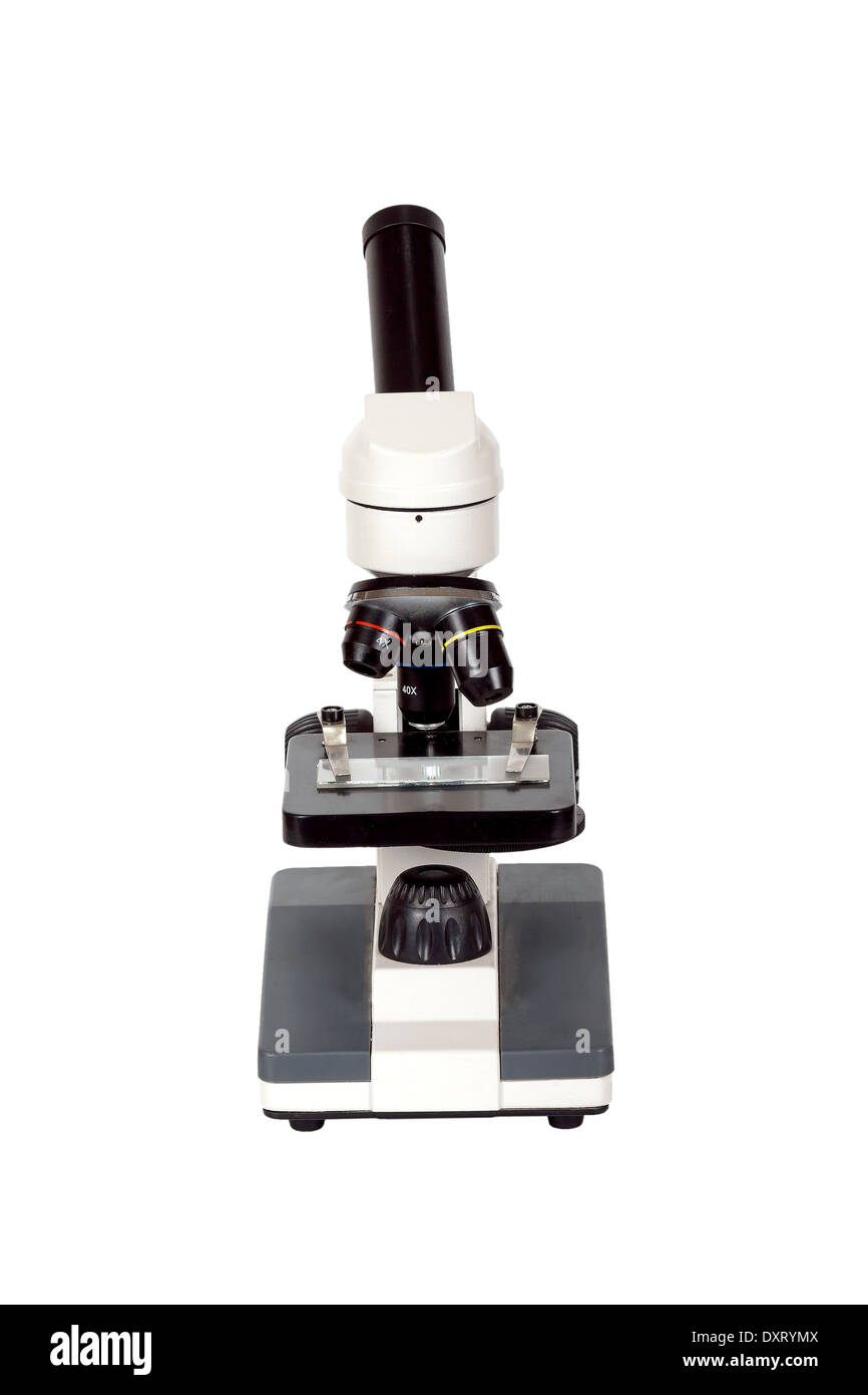 White microscope hi-res stock photography and images - Alamy