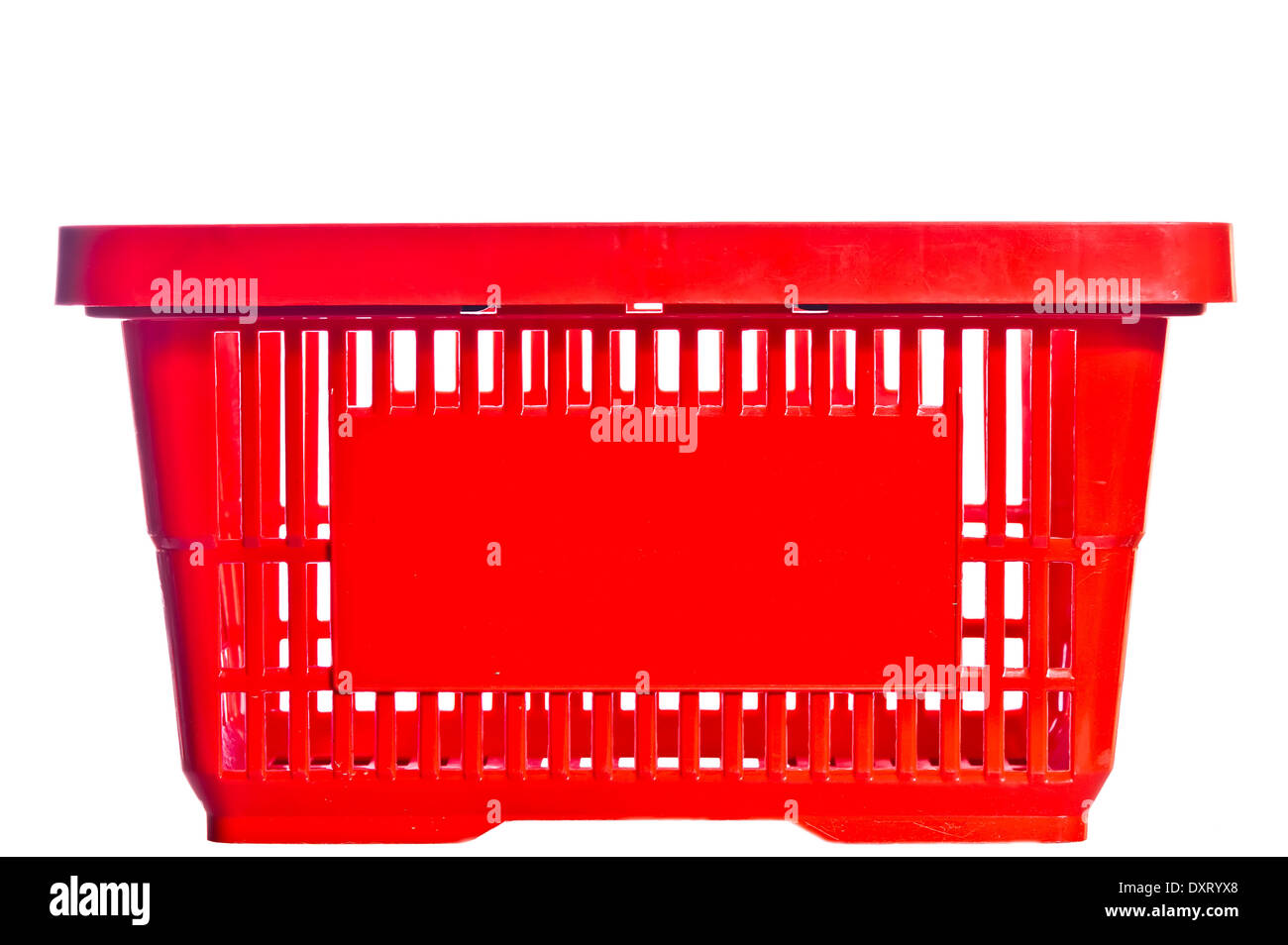 Red shopping basket icon Cut Out Stock Images & Pictures - Alamy