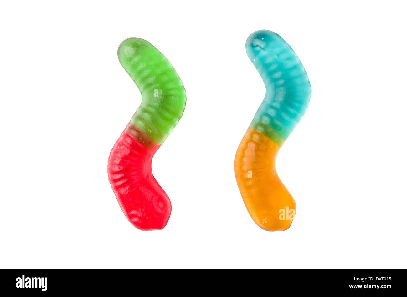 jelly candy worms Stock Photo - Alamy