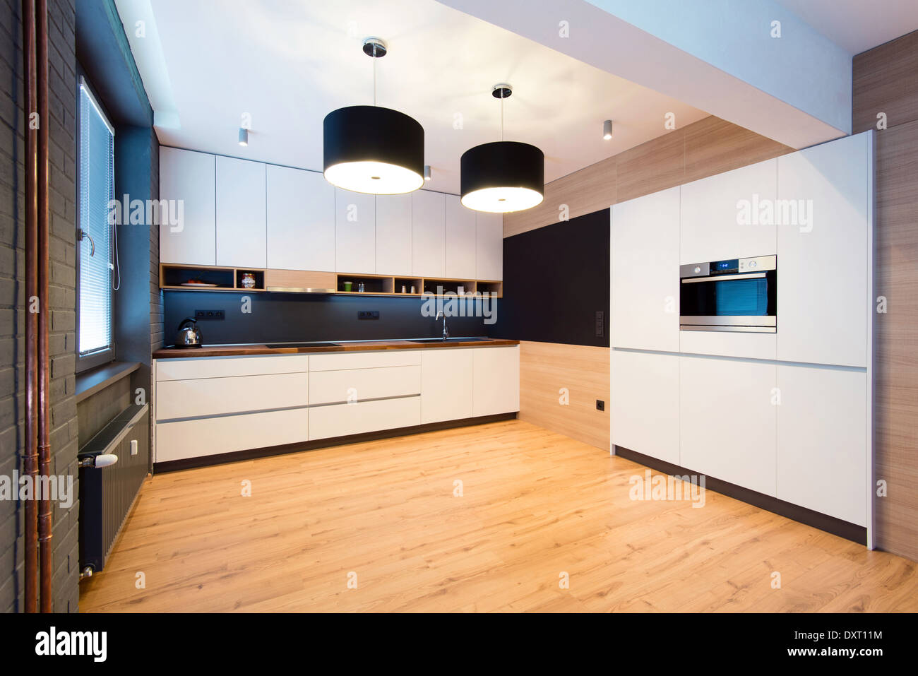 Modern kitchen interior Stock Photo - Alamy