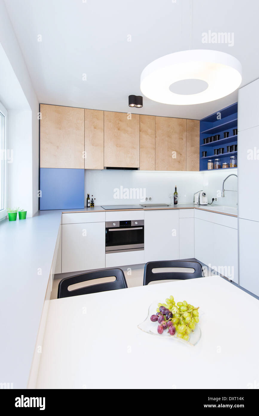 modern kitchen interior Stock Photo - Alamy