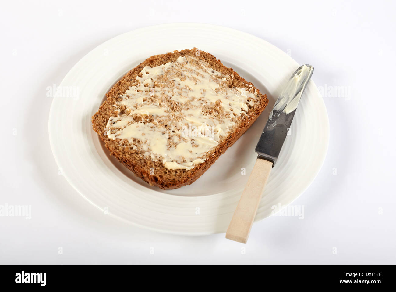 Wholemeal bread butter hi-res stock photography and images - Alamy