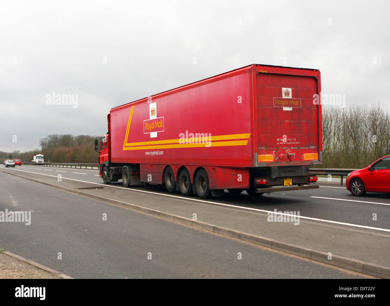 Royal mail truck hi-res stock photography and images - Alamy