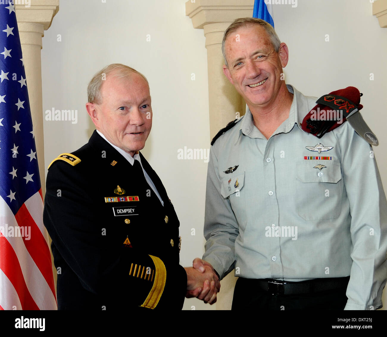 Jerusalem. 30th Mar, 2014. Israel Defense Forces (IDF) Chief of Staff ...