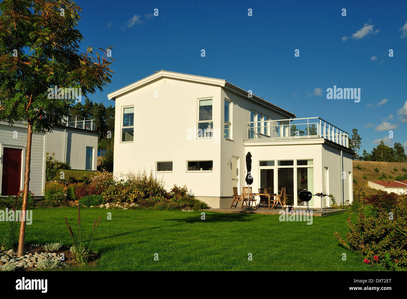 Swedish middle class home Stock Photo - Alamy