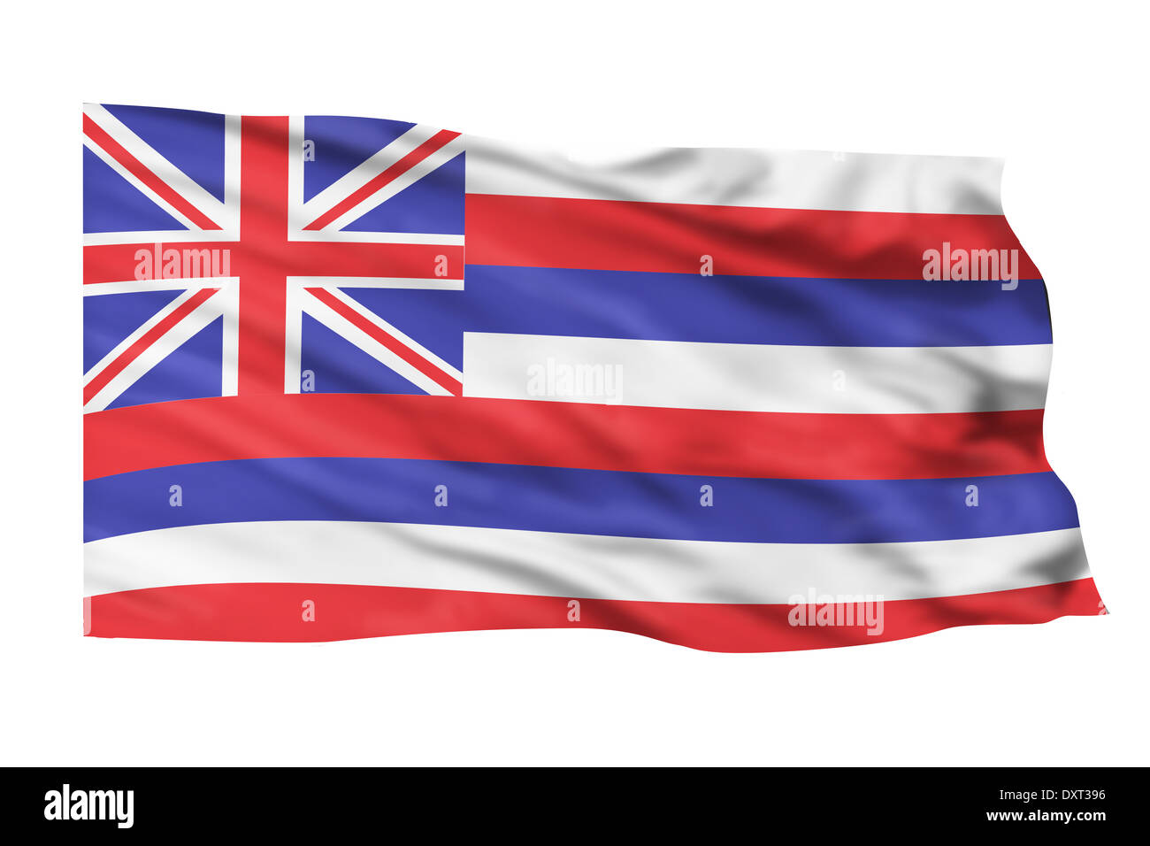 Hawaii flag hi-res stock photography and images - Alamy