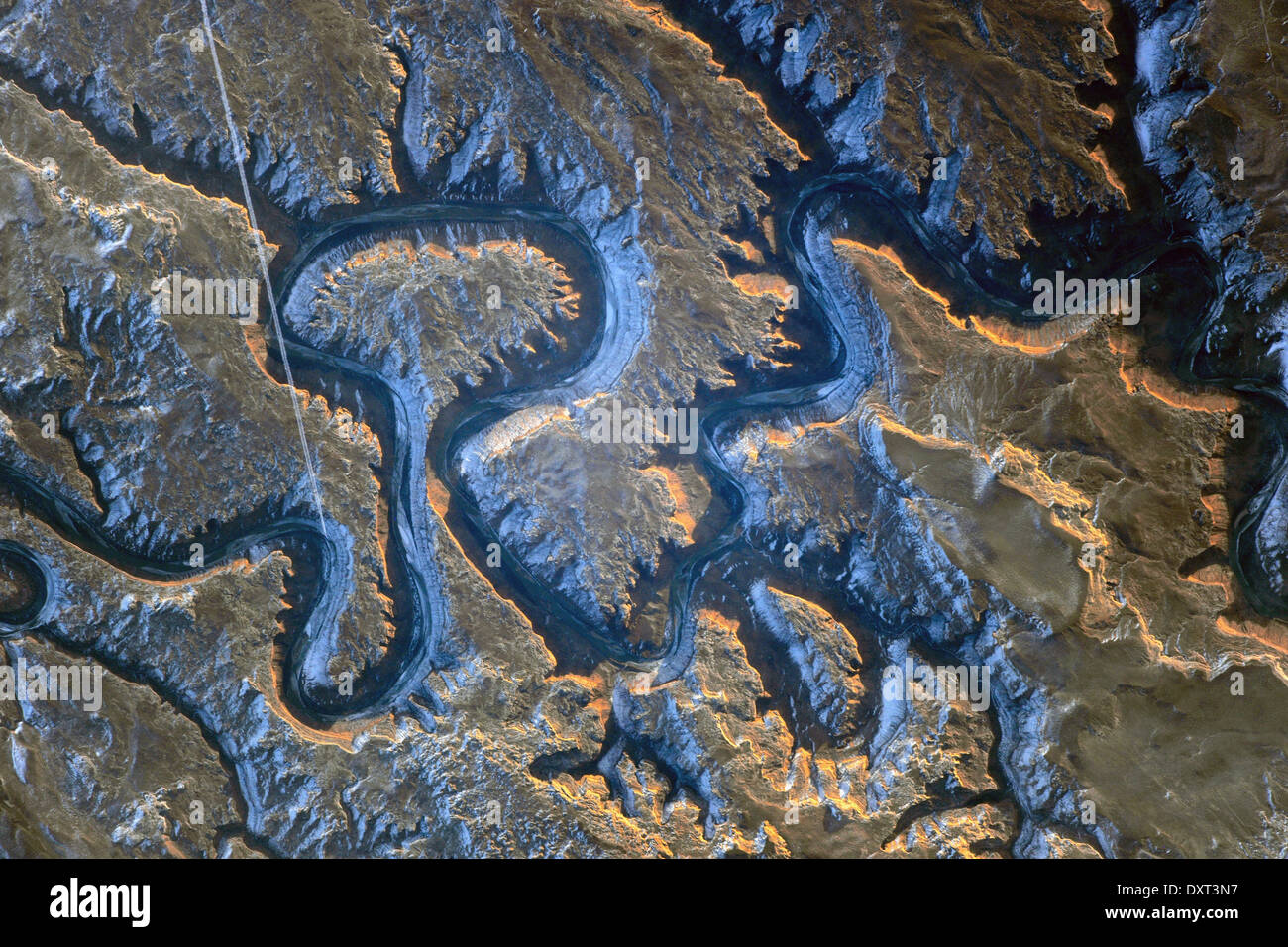 Satellite view of river hi-res stock photography and images - Alamy