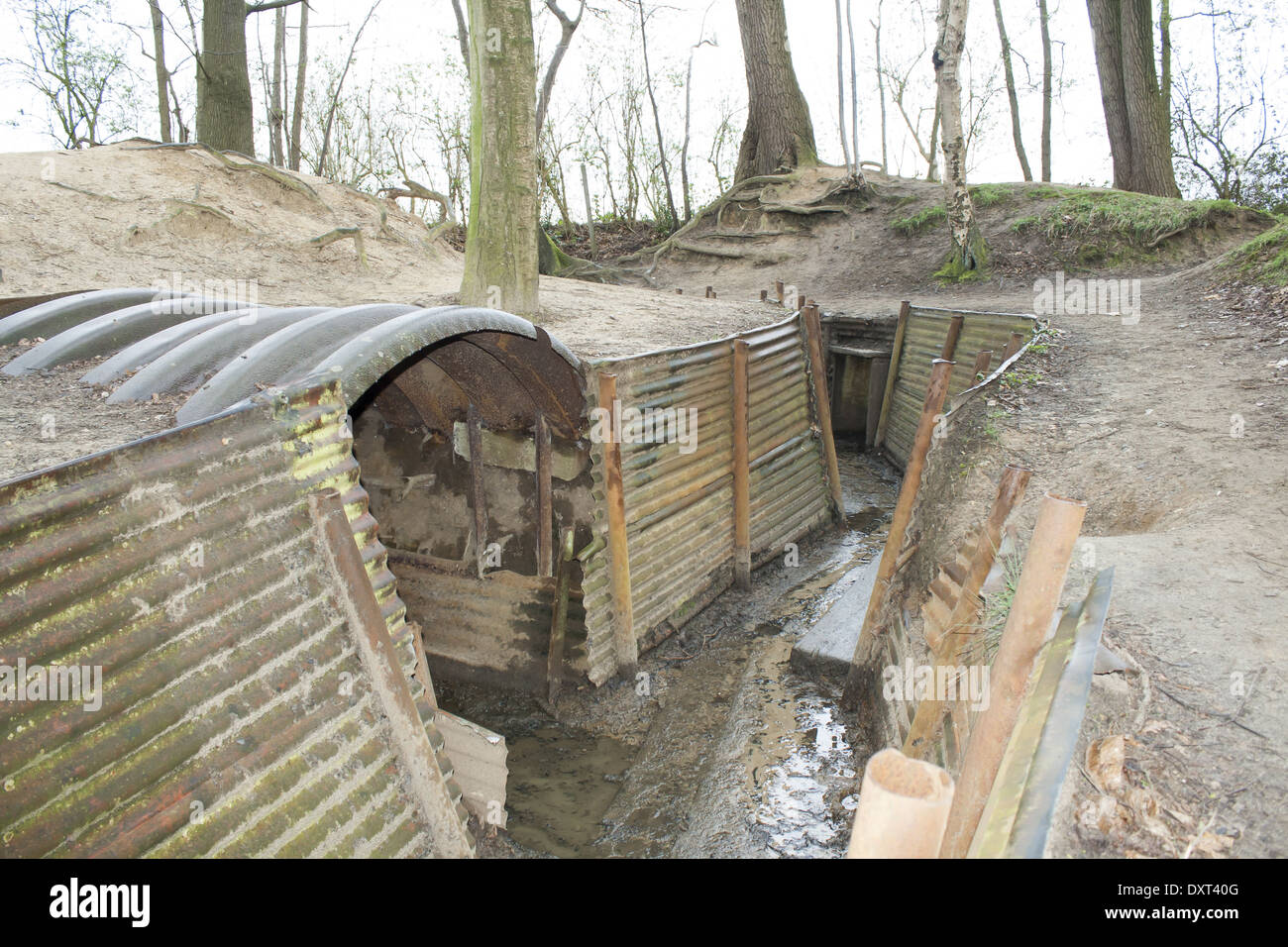 First world war trenches hill hi-res stock photography and images - Alamy