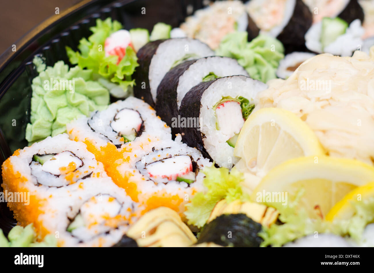Traditional sushi set hi-res stock photography and images - Alamy