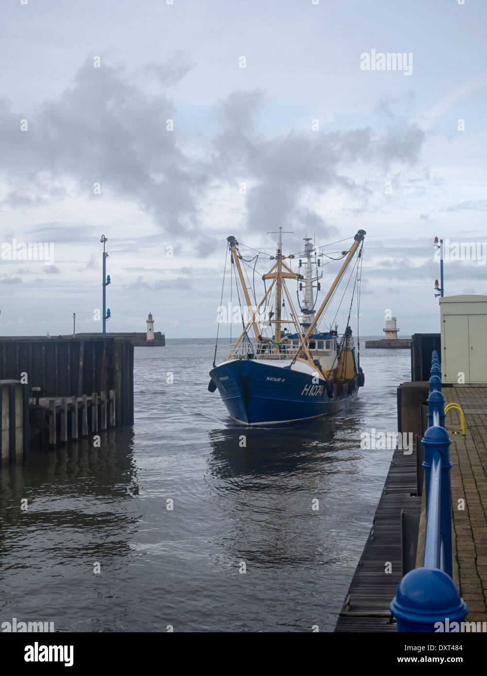 Blue trawler hi-res stock photography and images - Alamy