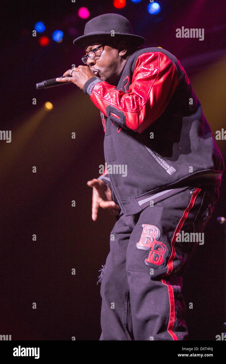 Hammond, Indiana, USA. 28th Mar, 2014. Singer-songwriter BOBBY BROWN ...