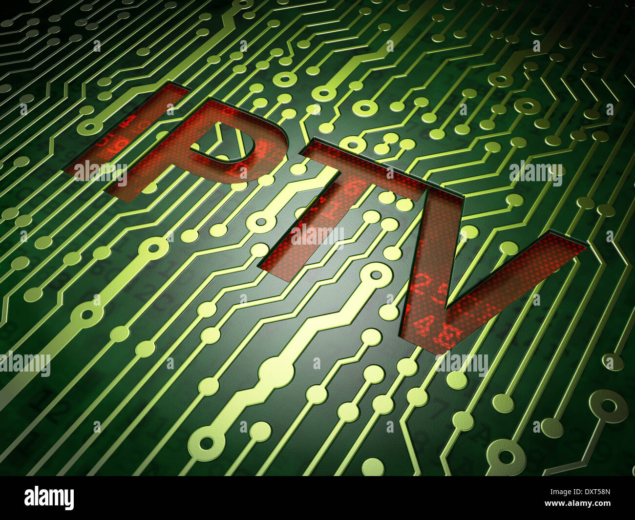 SEO web design concept: IPTV on circuit board background Stock Photo ... SEO web design concept: IPTV on circuit board background Stock Photo ...