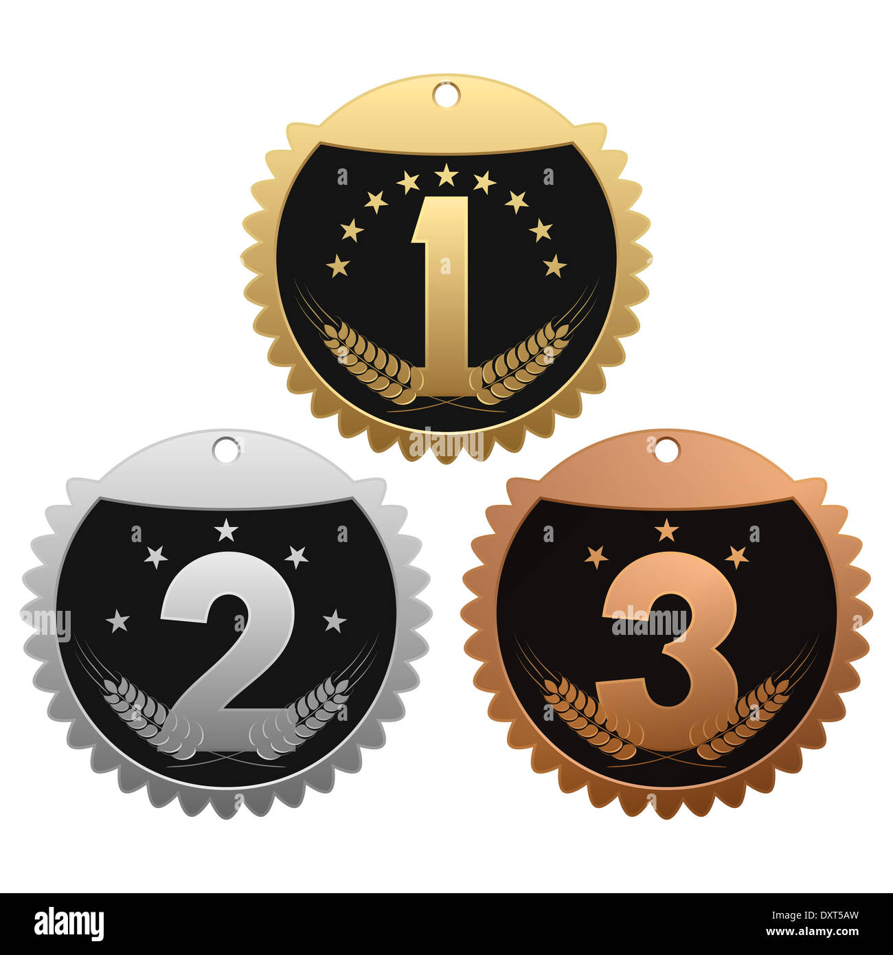 Prize medals Cut Out Stock Images & Pictures - Alamy