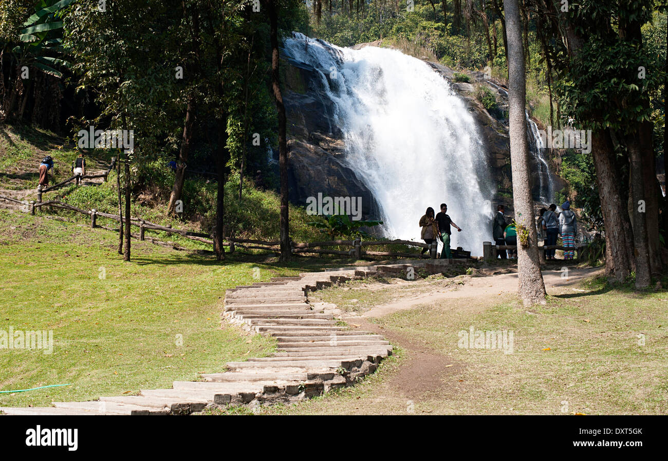Wachirathan waterfalls hi-res stock photography and images - Alamy
