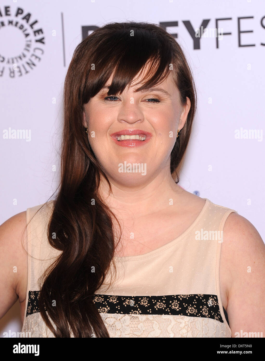 Hollywood, California, USA. 28th Mar, 2014. Jamie Brewer arrives for ...