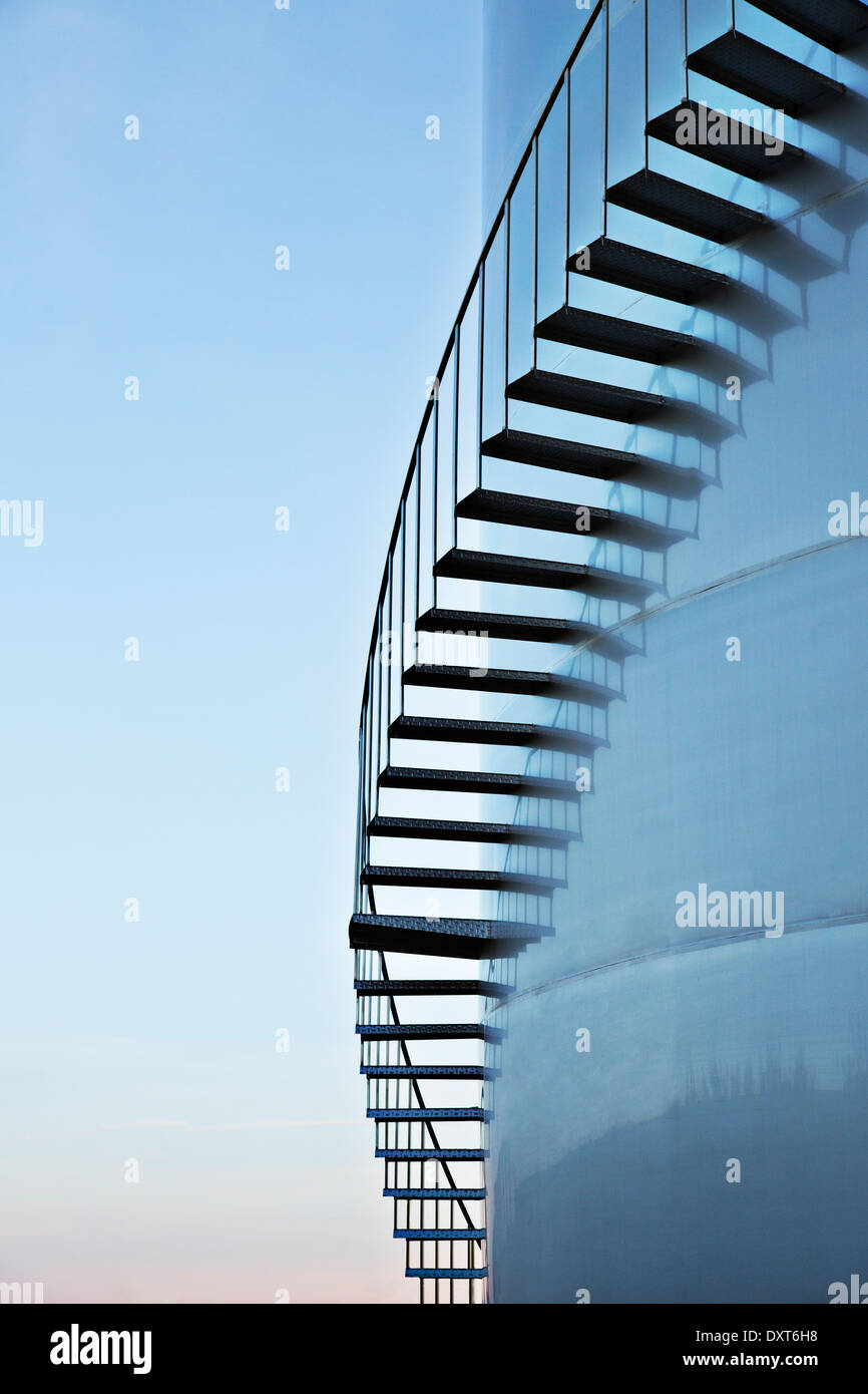 Winding Outdoor Stairway High Resolution Stock Photography and Images ...