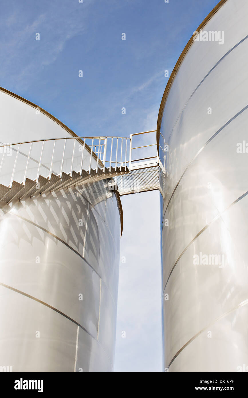 Silage storage tower hi-res stock photography and images - Alamy