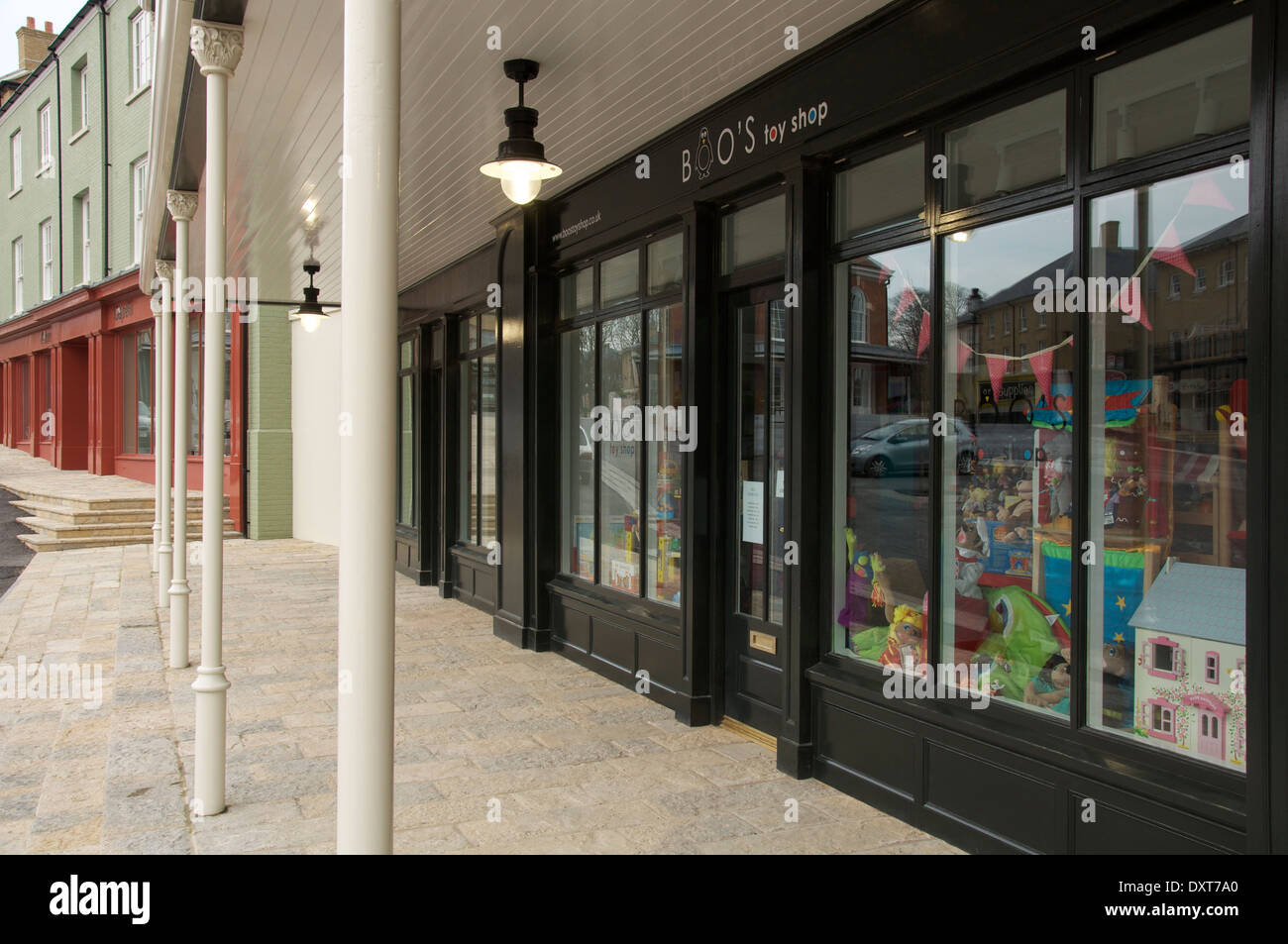 Architecture. Boo’s Toy shop in Poundbury, part of prince Charles ...