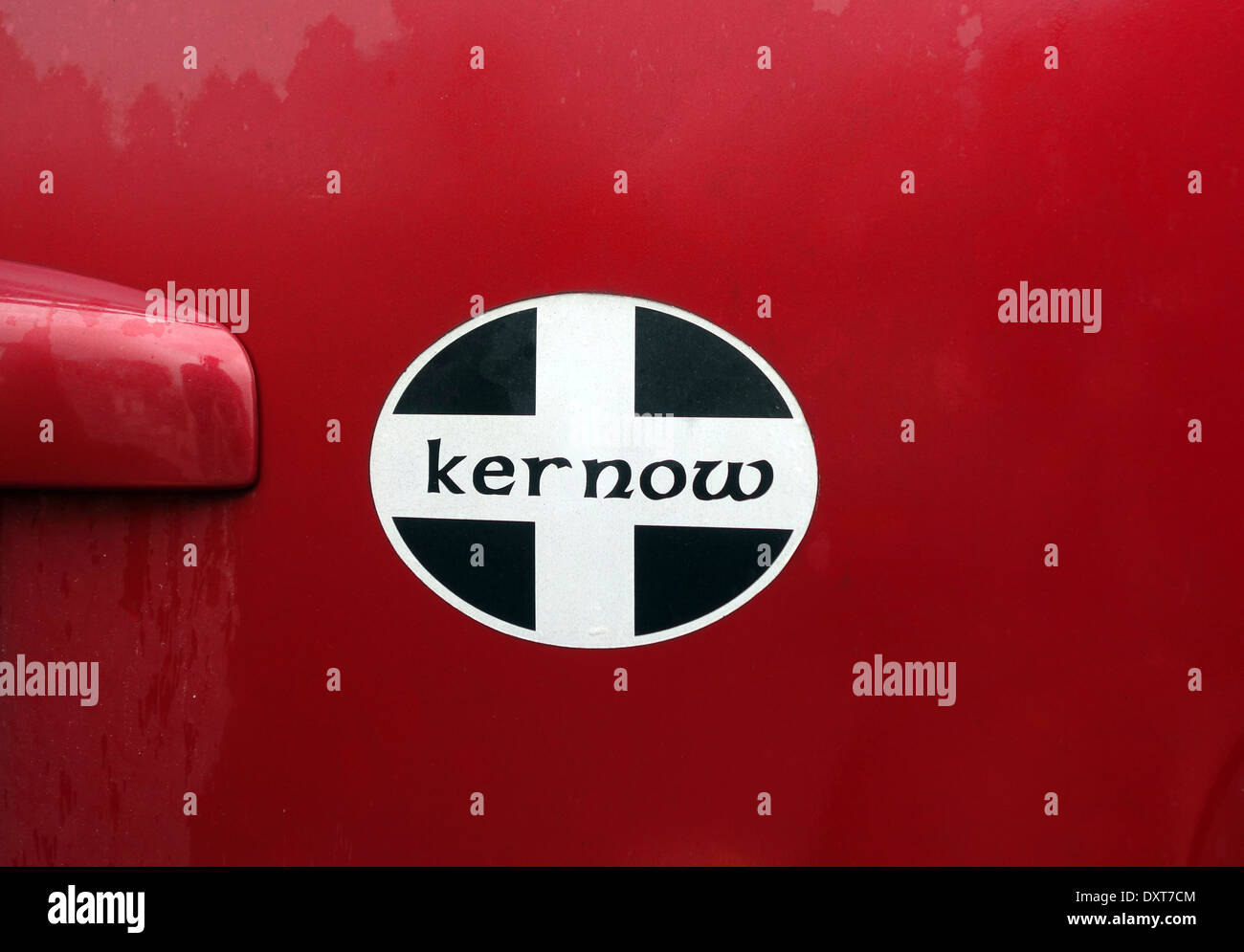 Celtic name cornwall car sticker hi-res stock photography and images ...