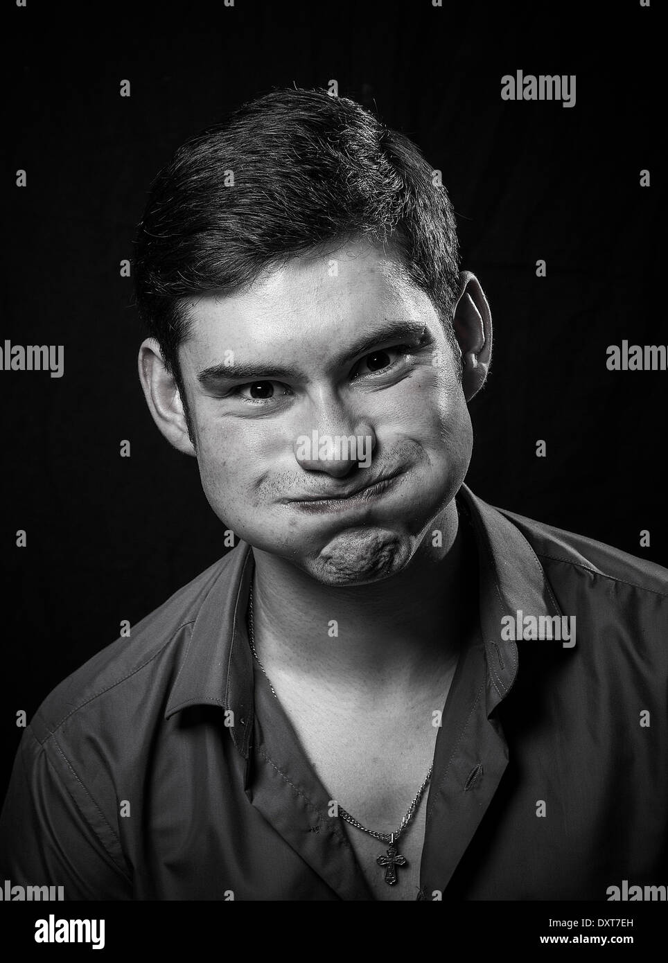 Grimacing joy hi-res stock photography and images - Alamy