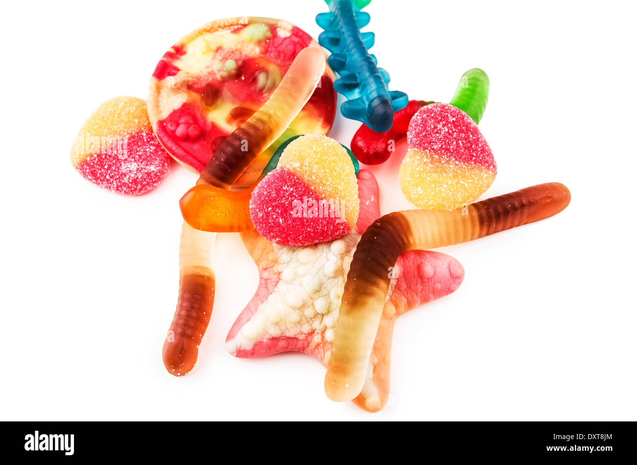 jelly candy assorted Stock Photo - Alamy