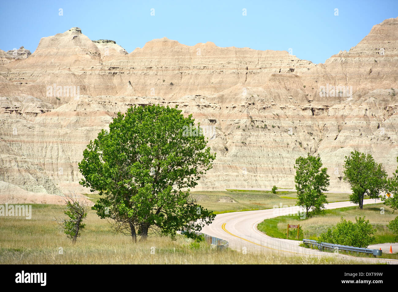 Dakota's Badlands Scenery. Raw Badlands Nature. Badlands National Park ...
