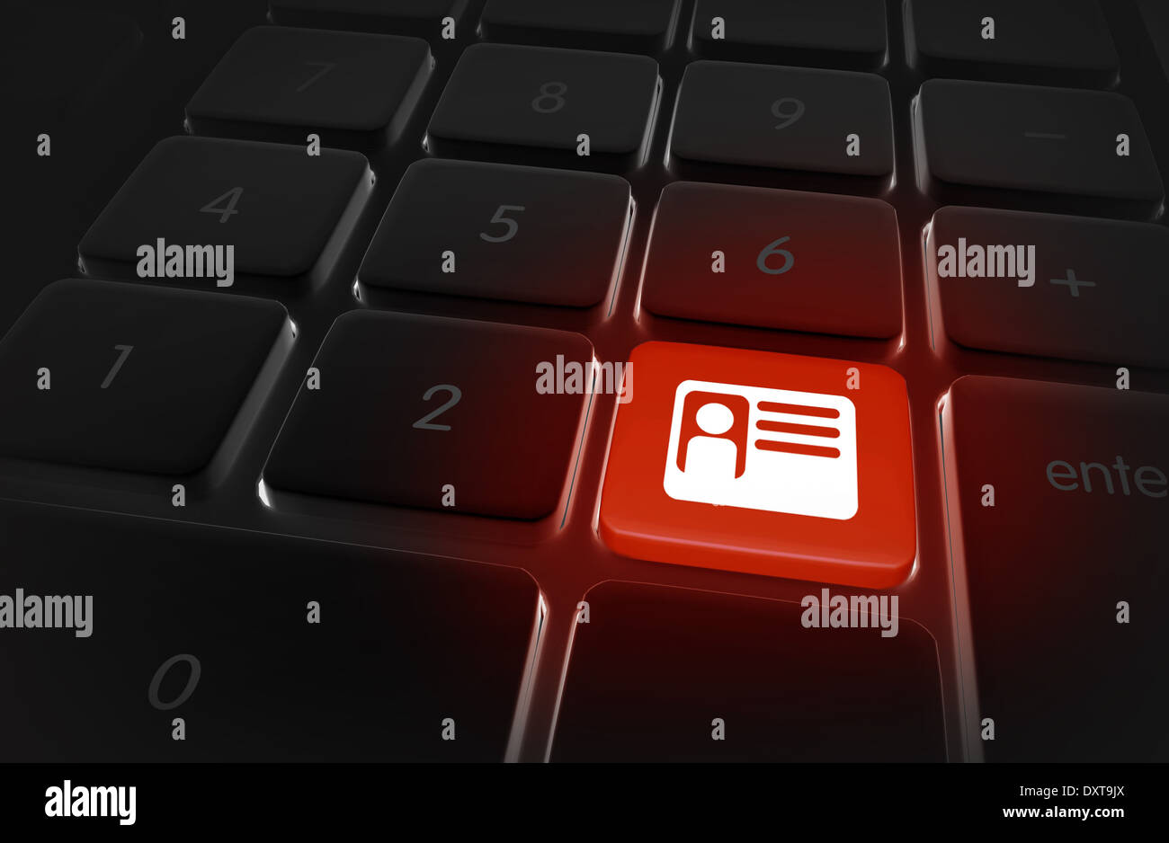 Identity Theft Online - Safe Internet Browsing Illustration. Internet ...