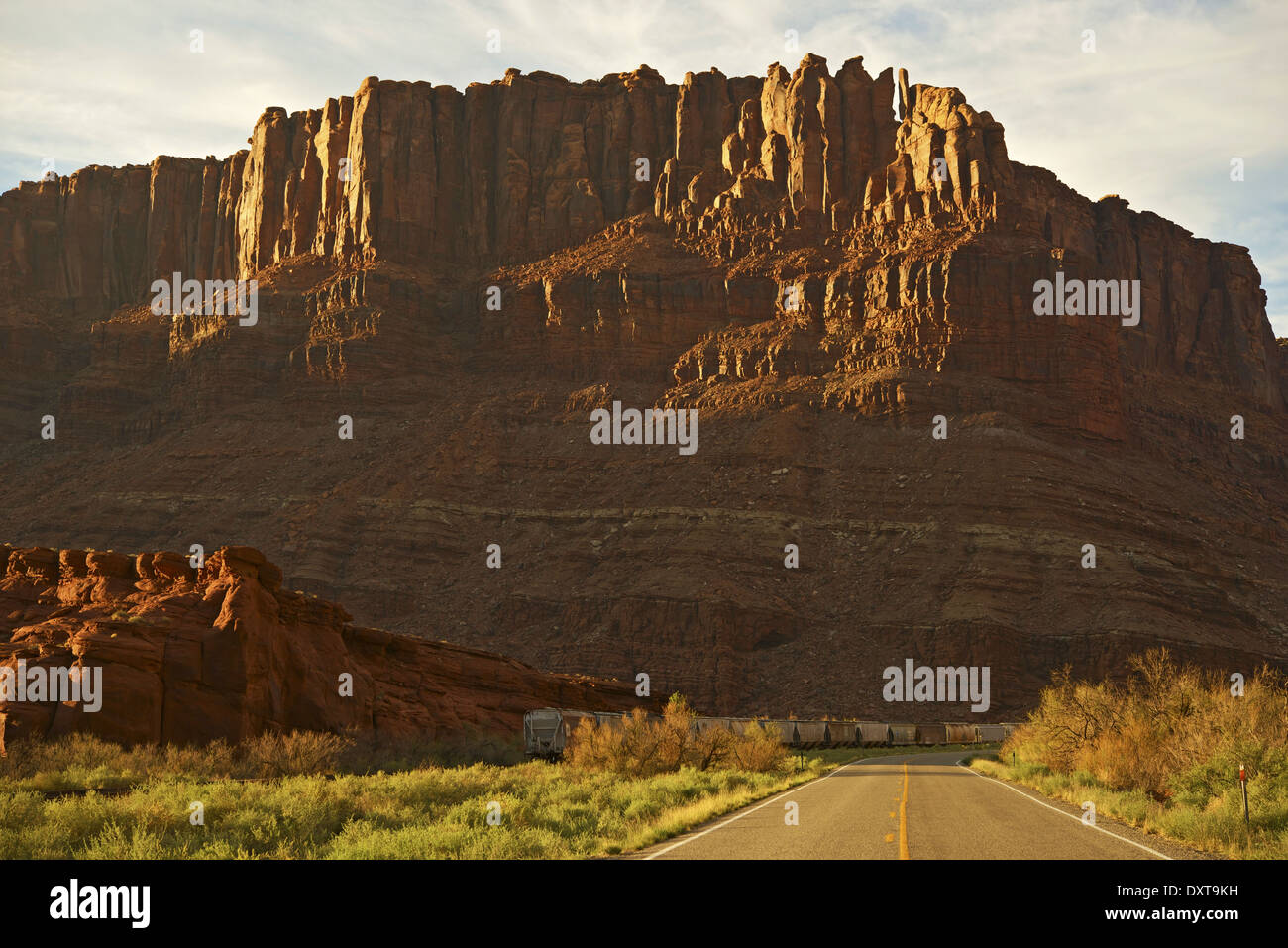 Scenic Utah by Way. Amazing Utah Canyons Scenery. Utah State, USA ...