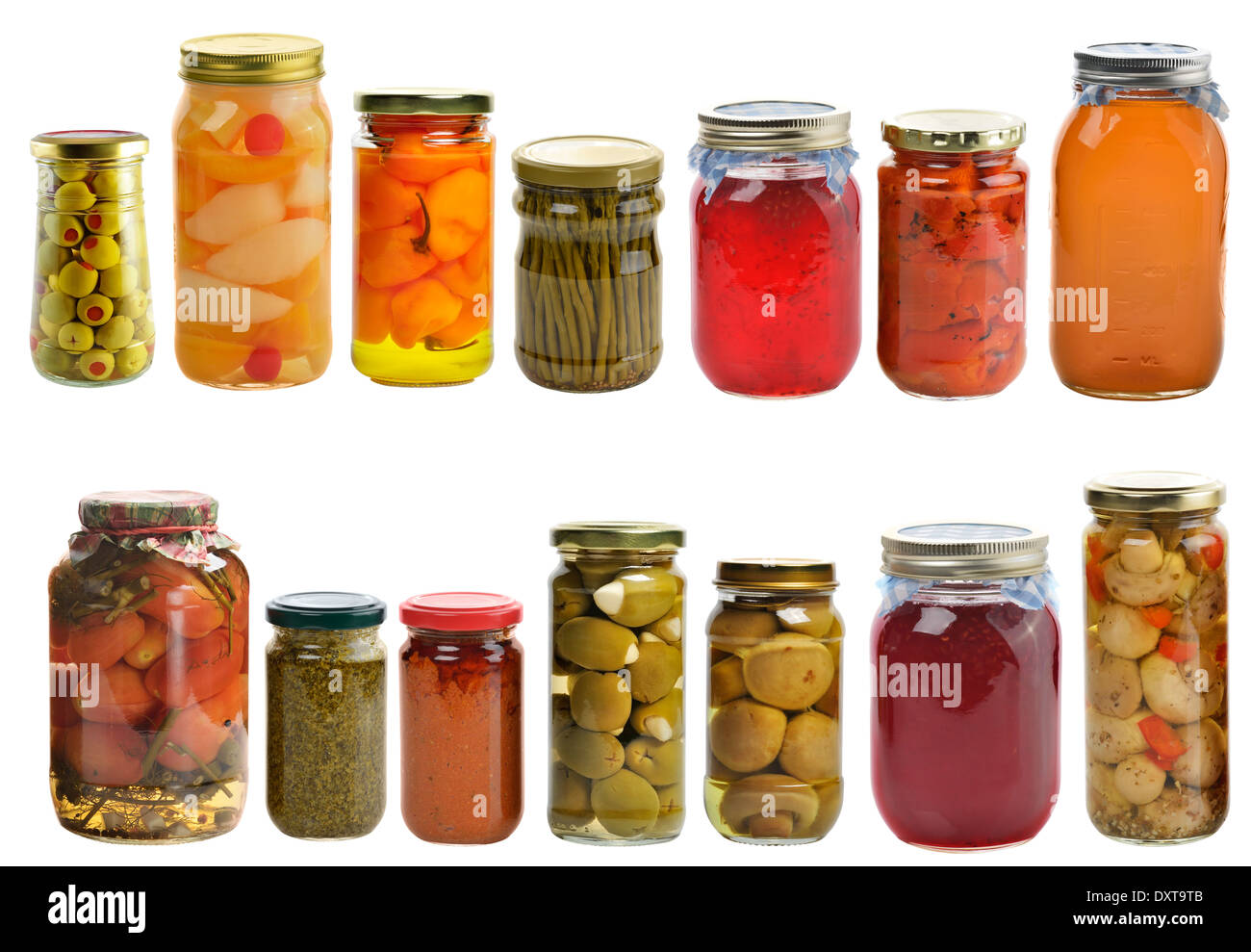Canned food collection hi-res stock photography and images - Alamy