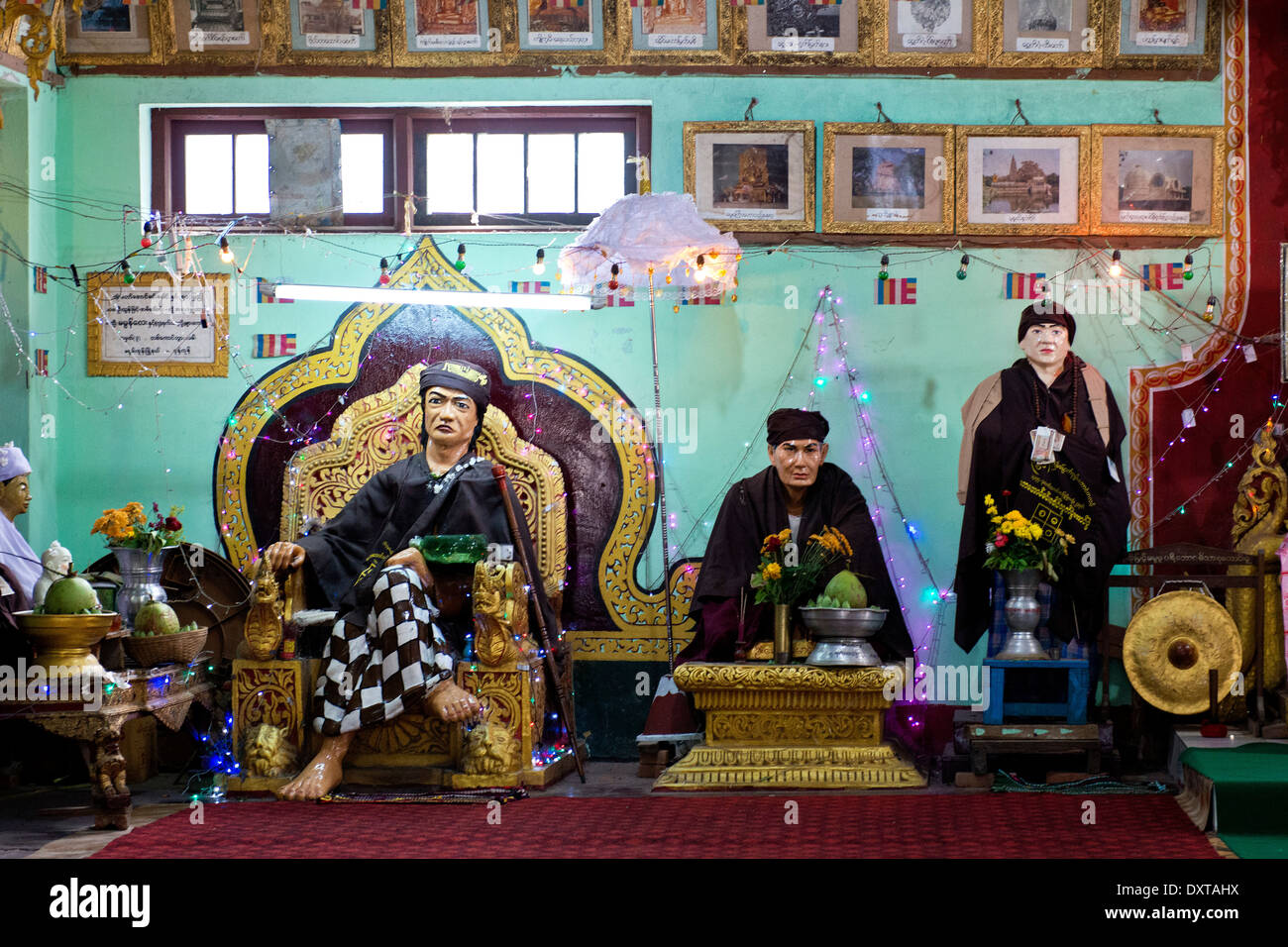 Myanmar, Popa mount, Paya Stock Photo - Alamy