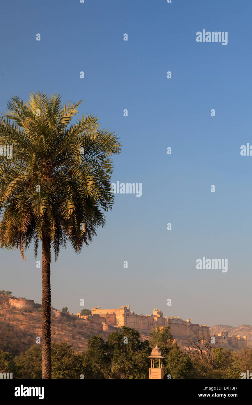 Jaipur india amber fort sunset hi-res stock photography and images - Alamy