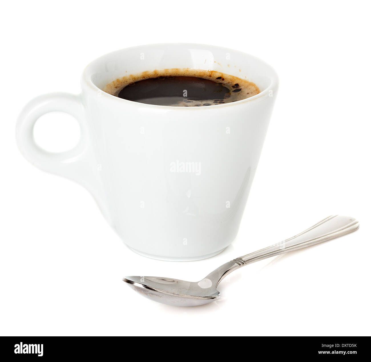 Caffeine coffee cup top view Cut Out Stock Images & Pictures - Alamy