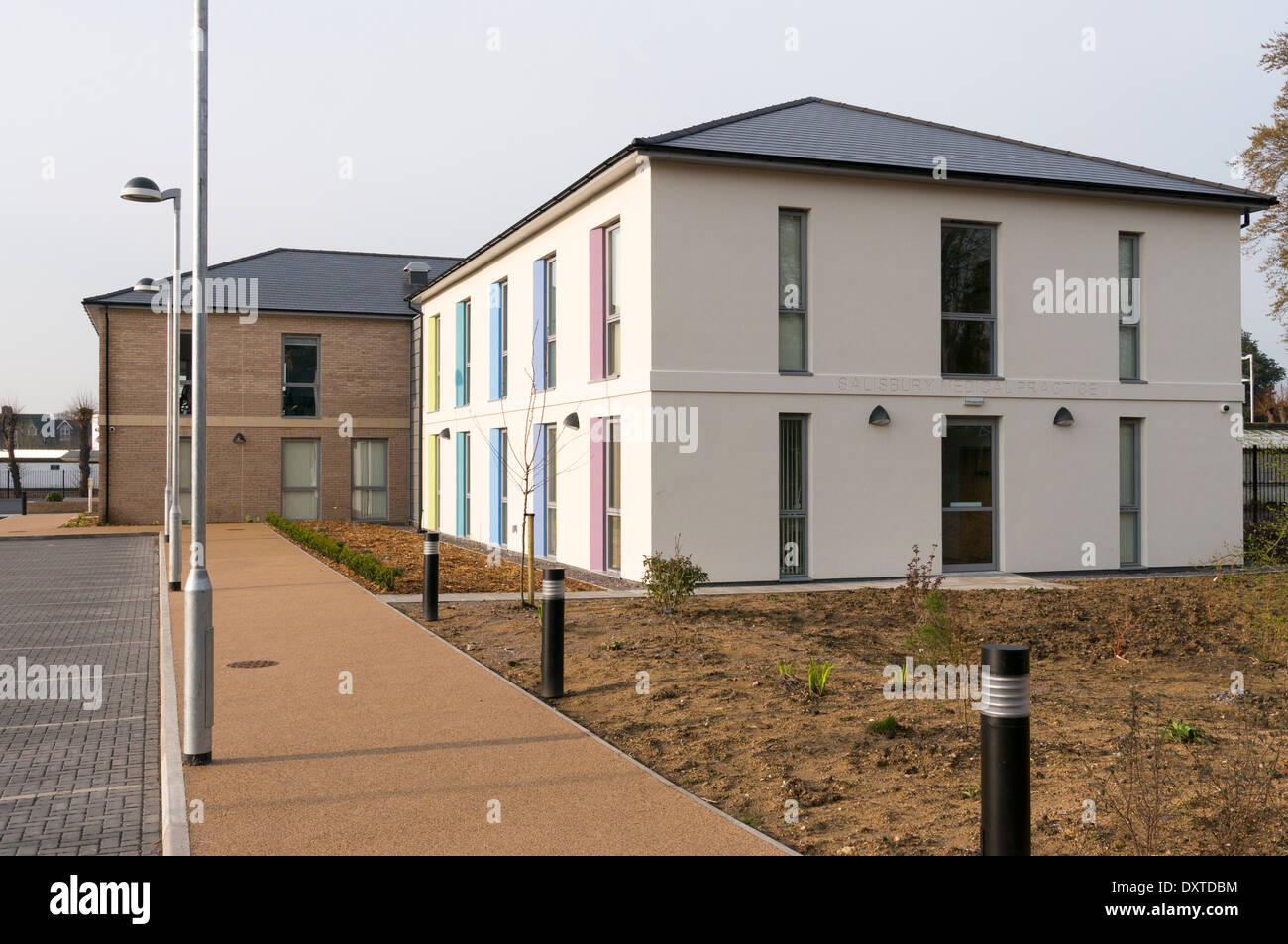 New Salisbury medical practice building Stock Photo - Alamy