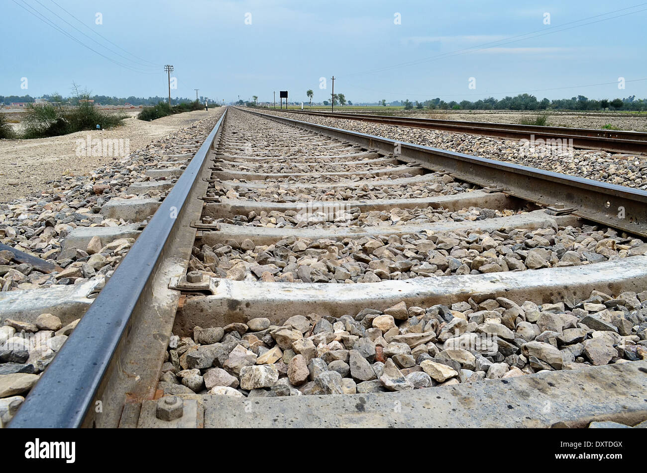 Railway Tracks Parallel High Resolution Stock Photography and Images ...