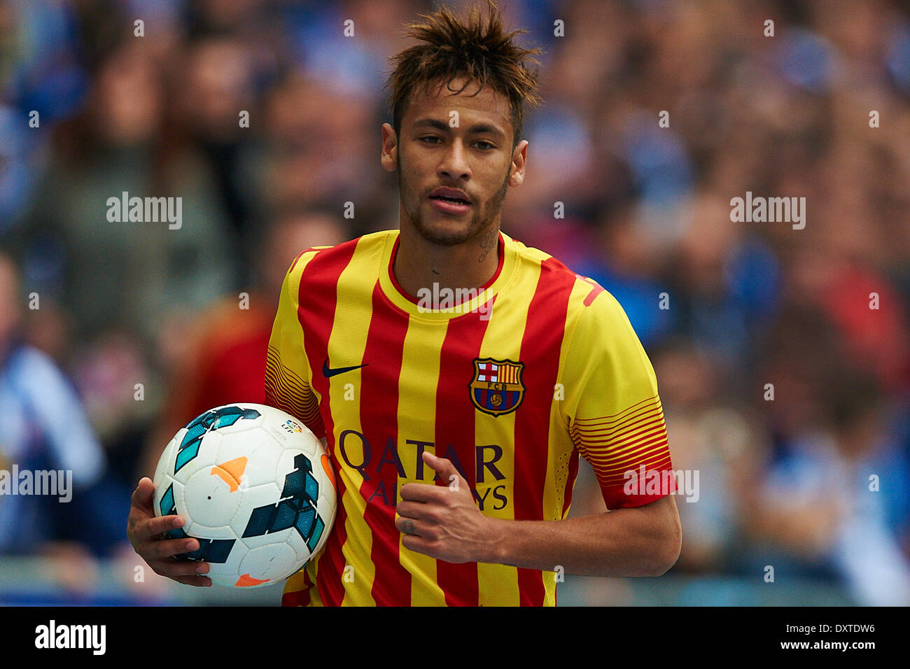 Barcelona, Spain. 29th Mar, 2014. Neymar da Silva Jr (FC Barcelona ...