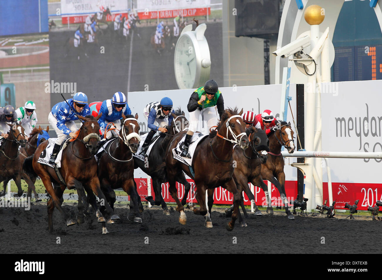Godolphin racing hi-res stock photography and images - Alamy