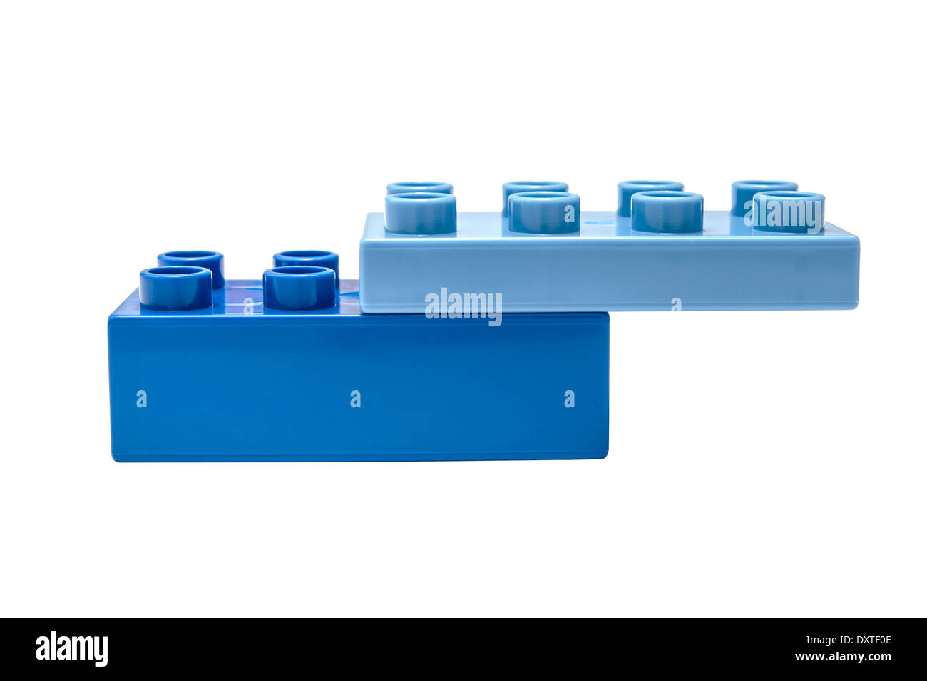 Red blue color block background Cut Out Stock Images & Pictures - Alamy