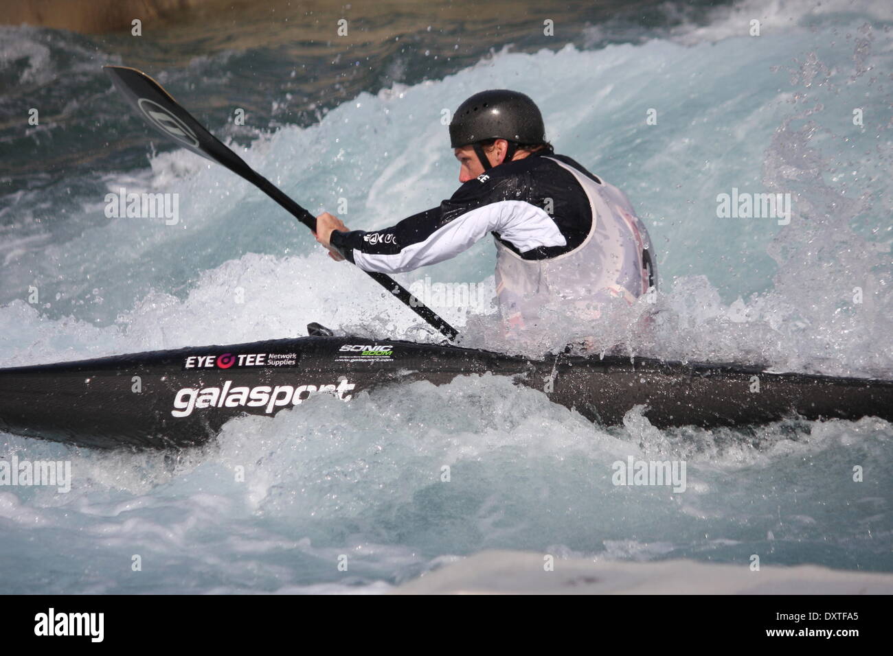 London, UK . 29th Mar, 2014. Day 2 - Huw SWETNAM competing in the GB ...