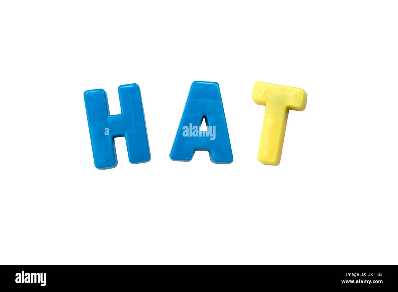 Hat letter hi-res stock photography and images - Alamy