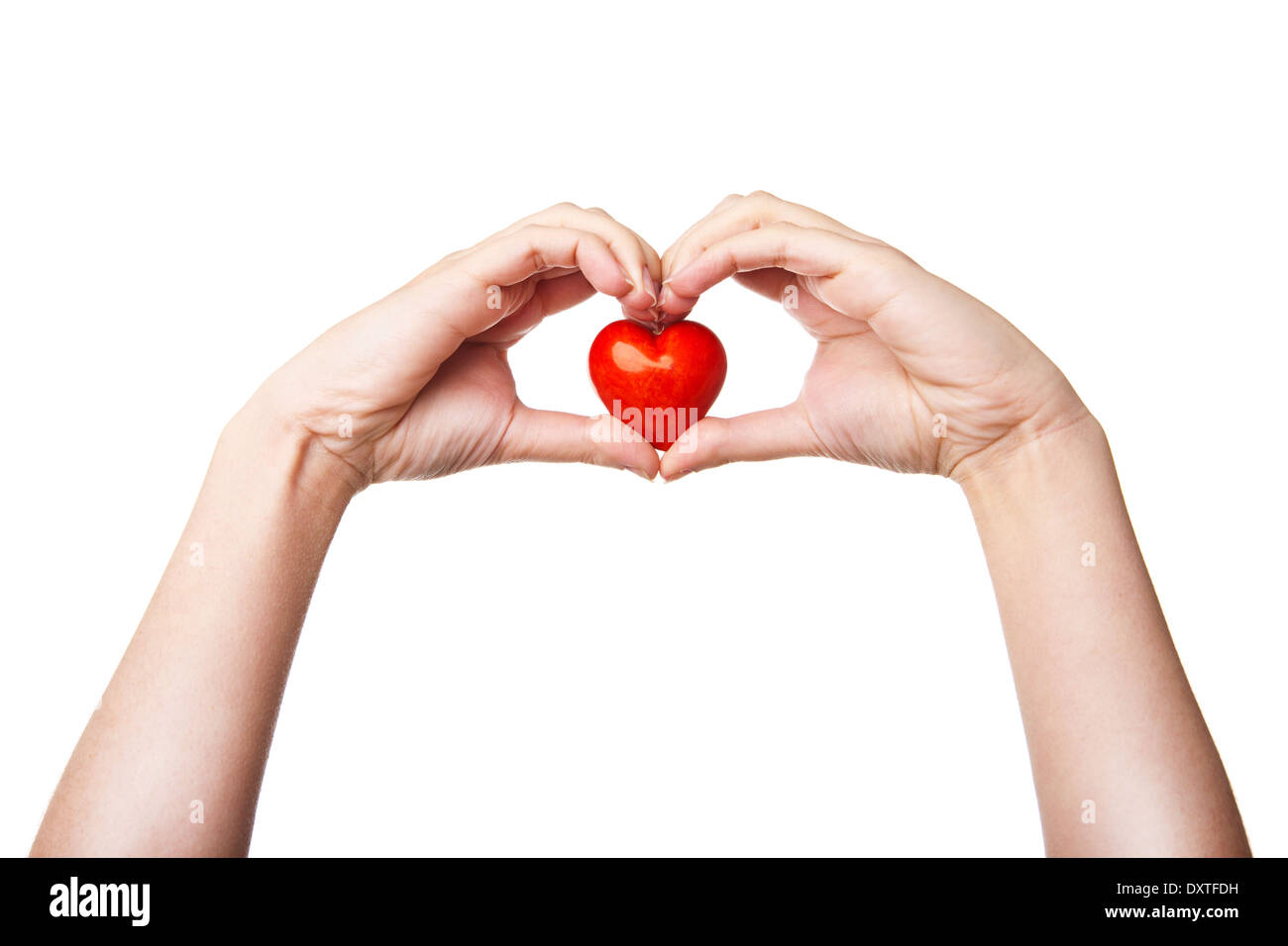 Hand heart symbol hi-res stock photography and images - Alamy