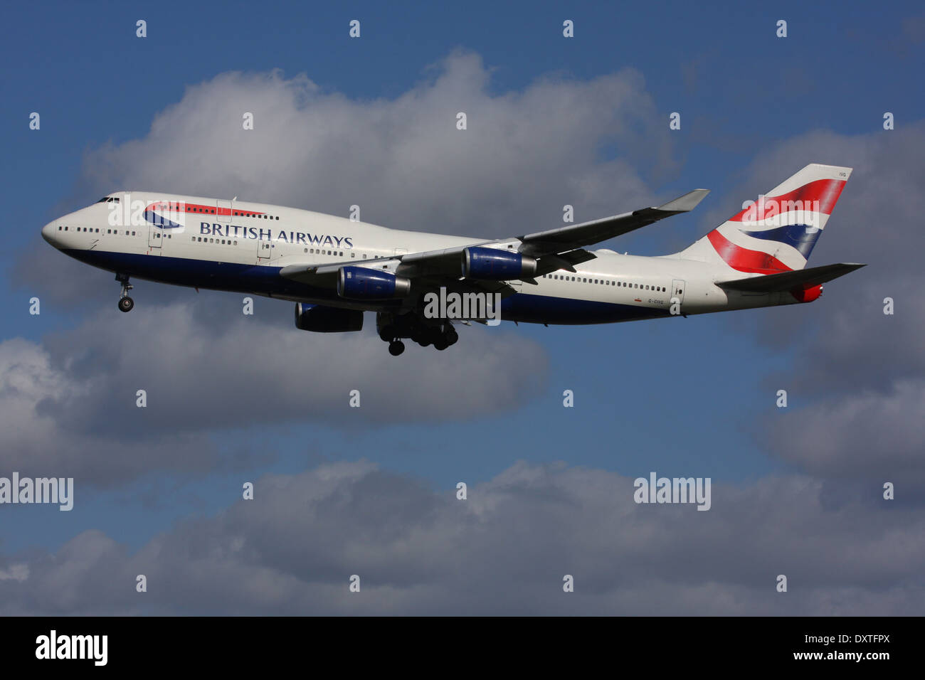 ba british airways boeing 747 Stock Photo - Alamy