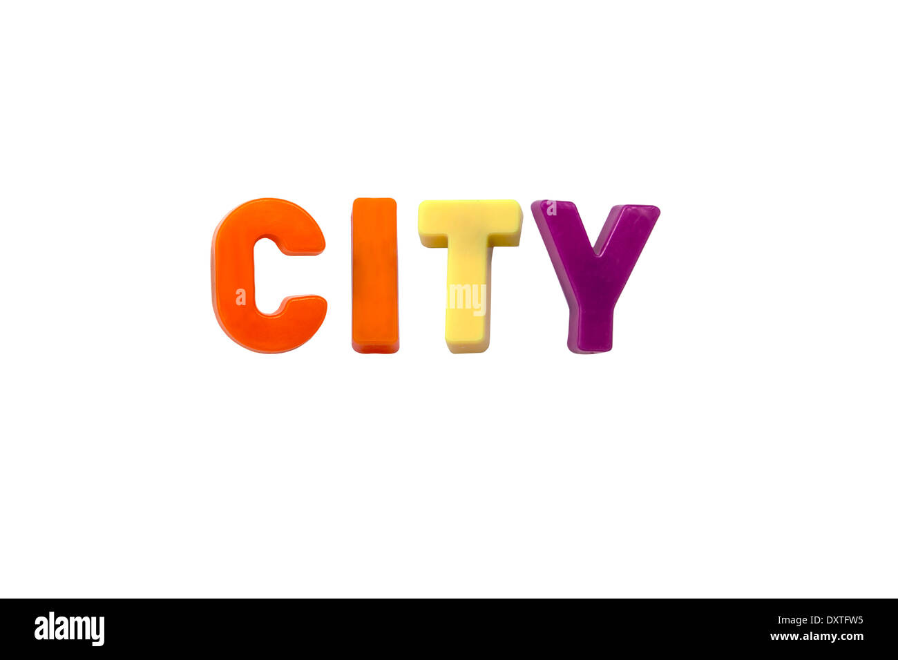 Letter city hi-res stock photography and images - Alamy
