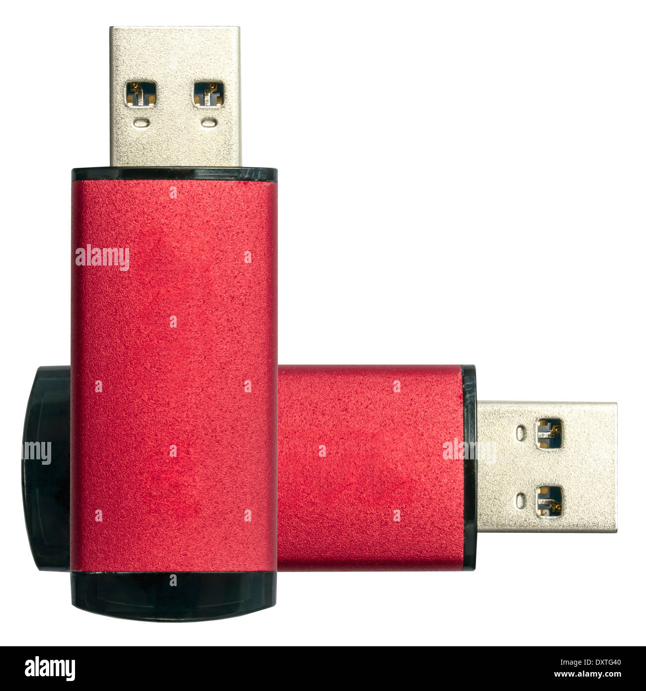 USB Flash Drive isolated on white Stock Photo - Alamy