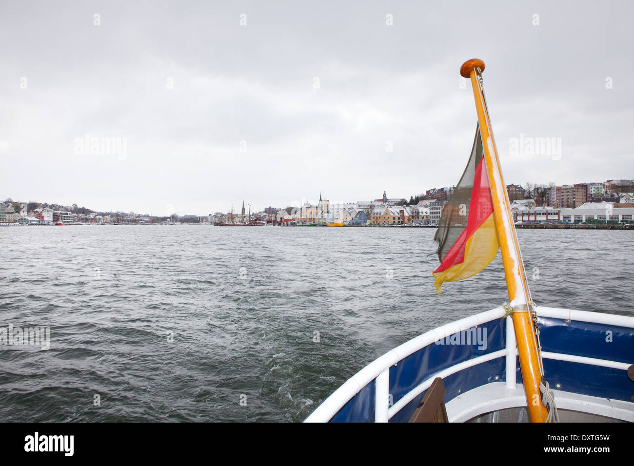 View of Port, Peer and Boats Stock Photo - Alamy