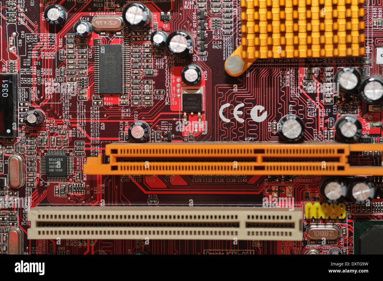 Board of a pc (personal computer Stock Photo - Alamy