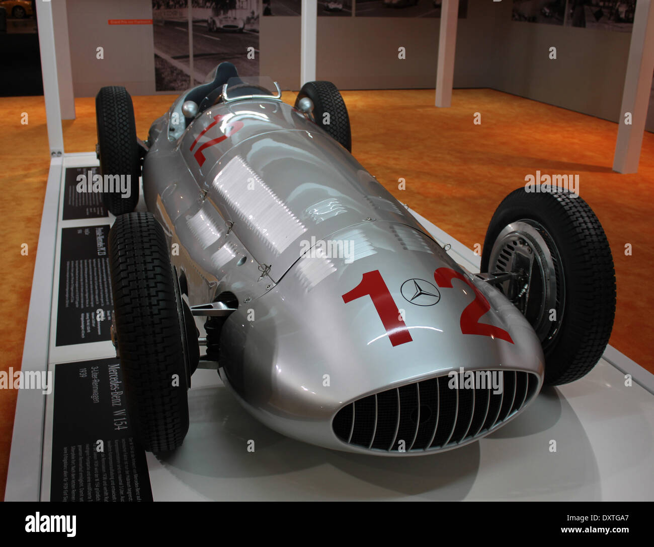 Mercedes benz racing car hi-res stock photography and images - Alamy