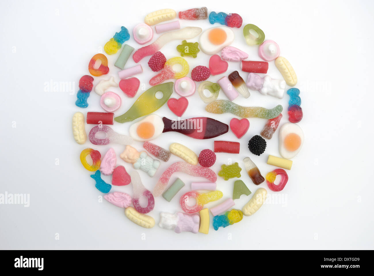 Coloured jelly sweets hi-res stock photography and images - Alamy