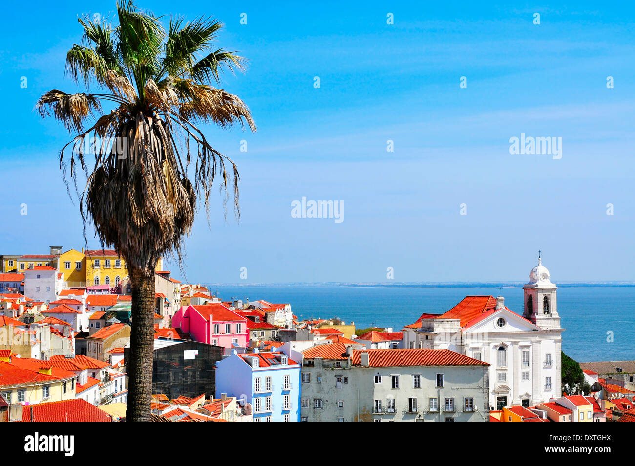 Miradouro de santa luzia view hi-res stock photography and images - Alamy